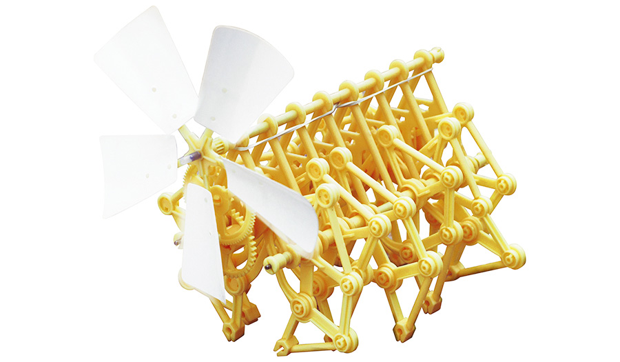Jr. Scientist Strandbeest Model Kit - - Fat Brain Toys