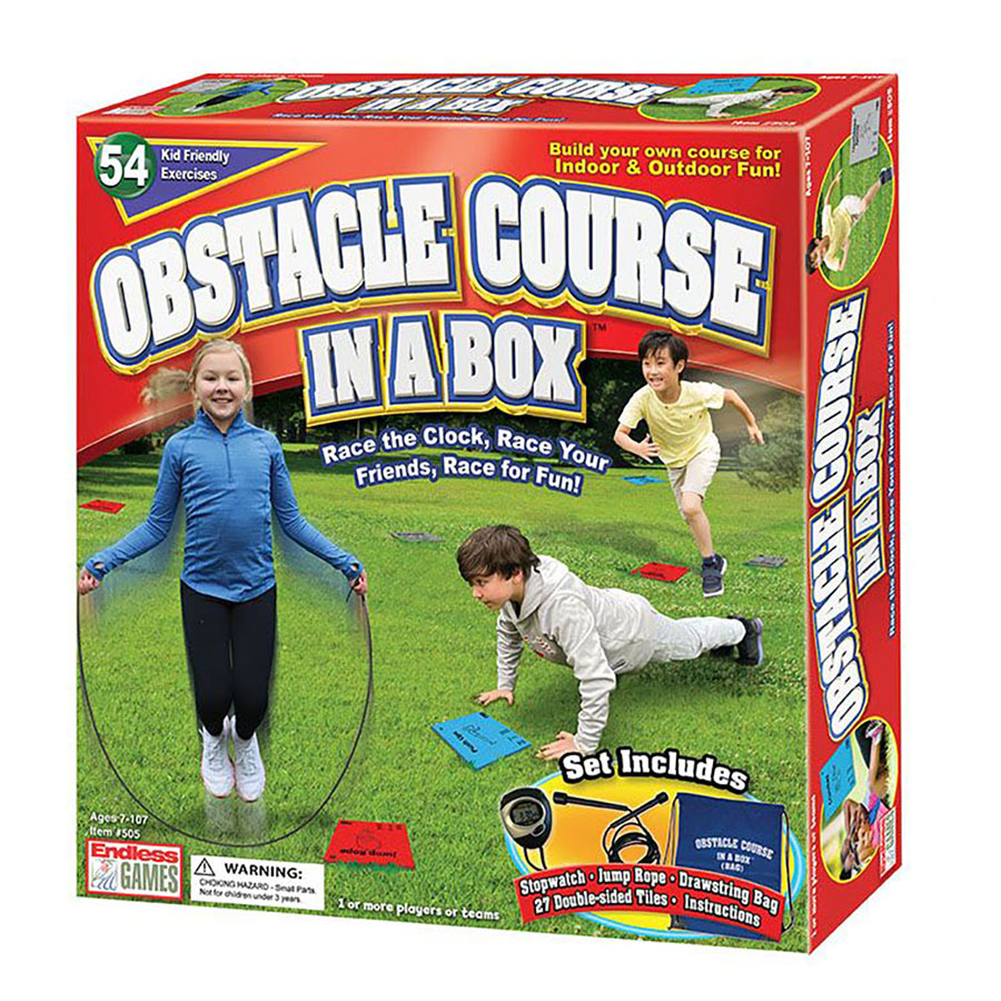 Obstacle Course In A Box - - Fat Brain Toys