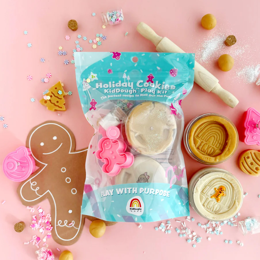 Holiday Cookies KidDough Play Kit - Best Arts & Crafts for Ages 3 to 7