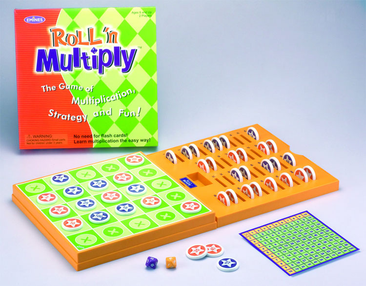 Roll 'n Multiply - - Fat Brain Toys