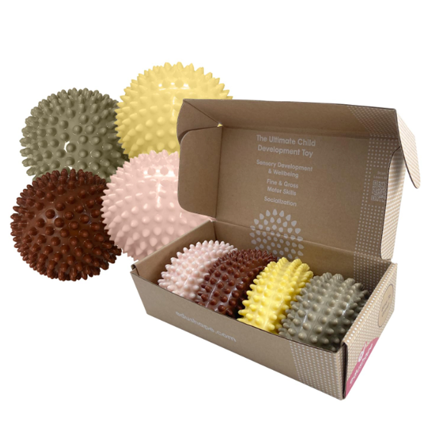 The Original Sensory Balls - Boho Chic 4inch - Best for Ages 1 to 2