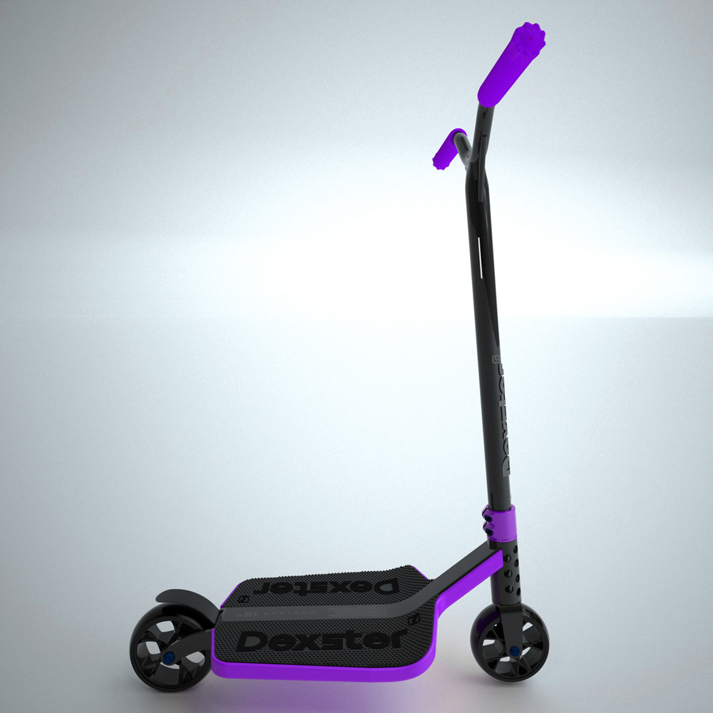 Dexster - Black/Purple - - Fat Brain Toys