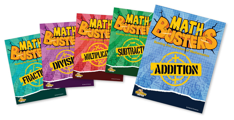Math Busters Combo Pack - - Fat Brain Toys