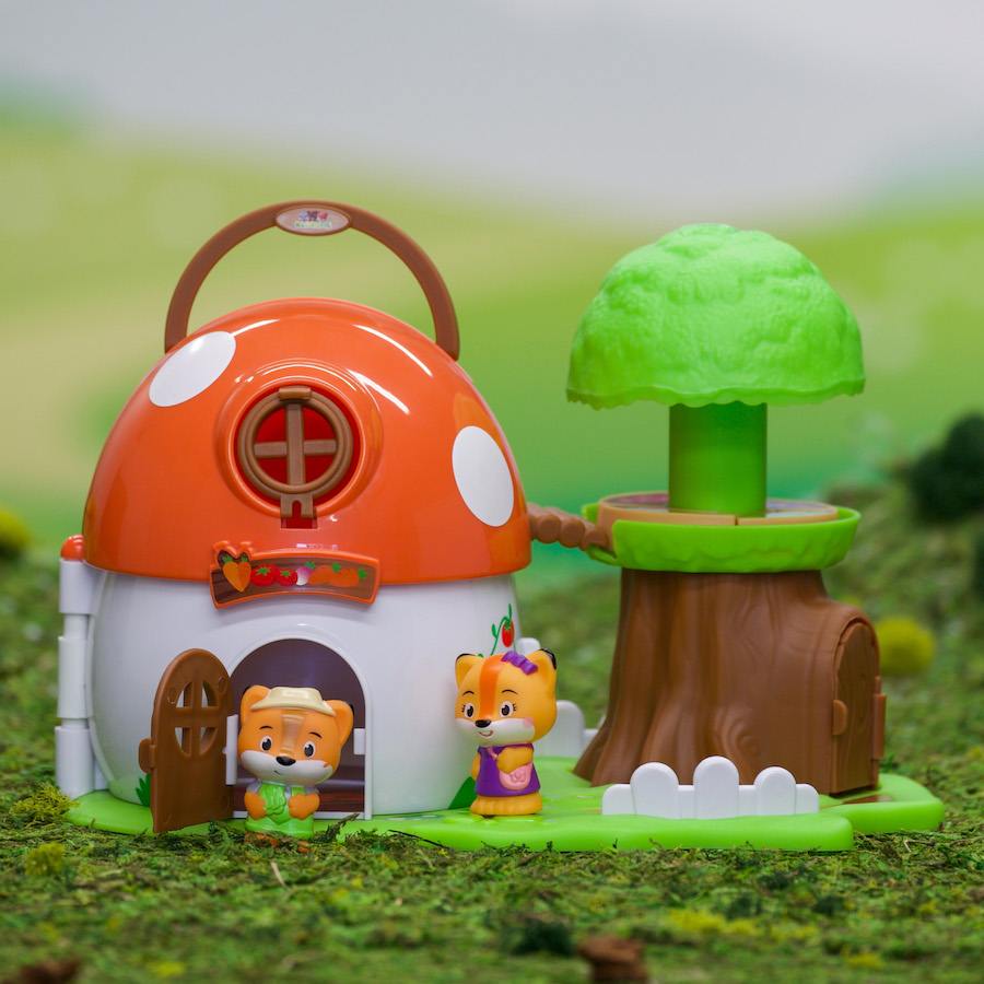 Timber Tots Mushroom Surprise - - Fat Brain Toys