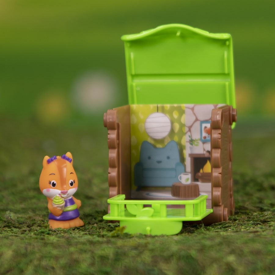 Timber Tots Mini Living Room - - Fat Brain Toys