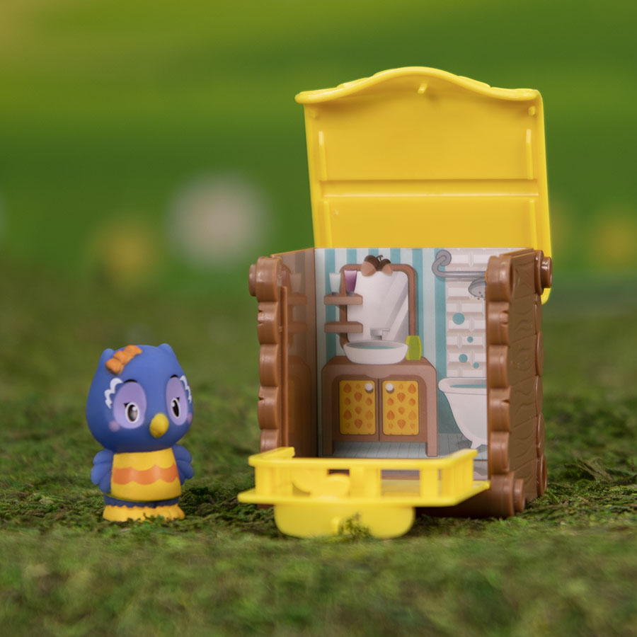 Timber Tots Mini Bathroom - - Fat Brain Toys