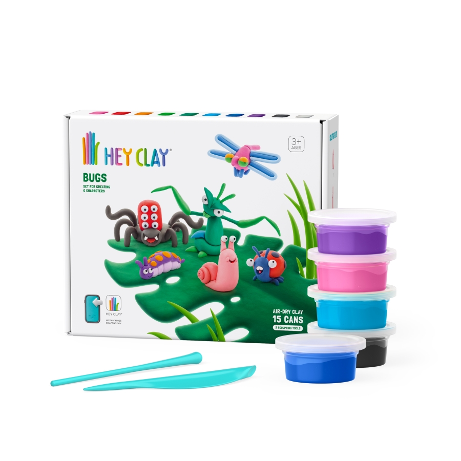 Hey Clay Bugs - Best Arts & Crafts for Ages 4 to 9 - Fat Brain Toys