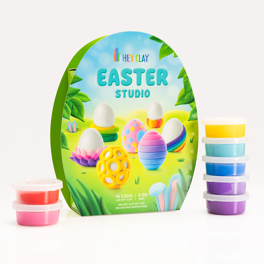 Hey Clay Easter Studio - Best Arts & Crafts for Ages 3 to 11