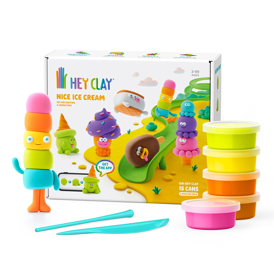 Hey Clay Nice Ice Cream - Best Arts & Crafts for Ages 4 to 12