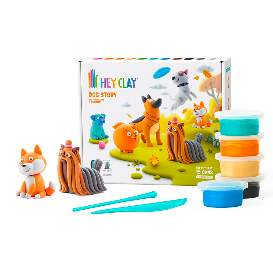Hey Clay Dog Story - Best Arts & Crafts for Ages 3 to 11