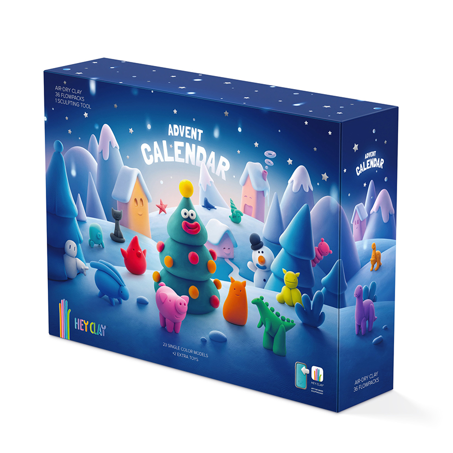 Hey Clay Advent Calendar - Best Arts & Crafts for Ages 3 to 10