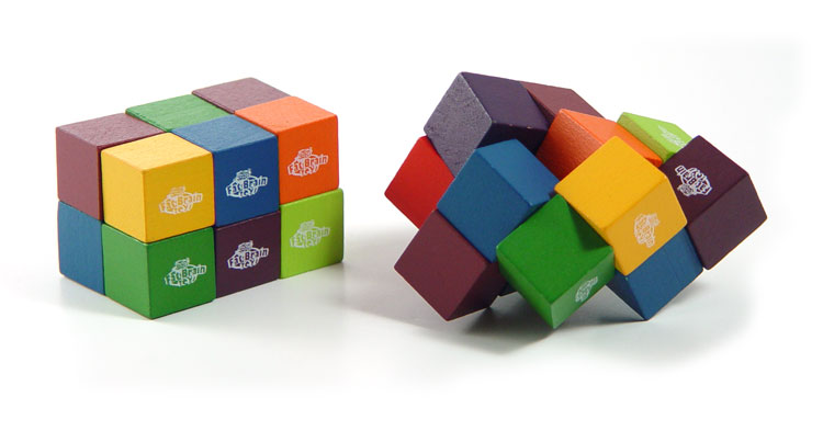 Fat Brain Toys Cube Puzzle - - Fat Brain Toys