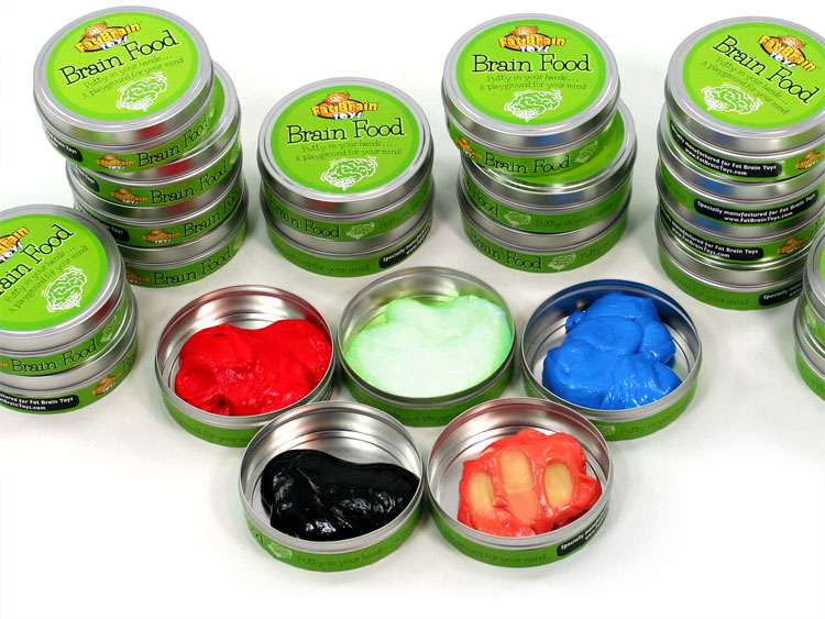 Brain Food - Thinking Putty - - Fat Brain Toys