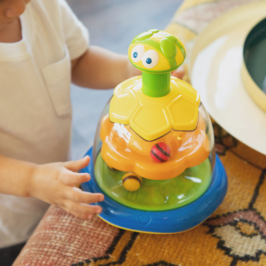 Busy Bees Push 'n Spin - - Fat Brain Toys