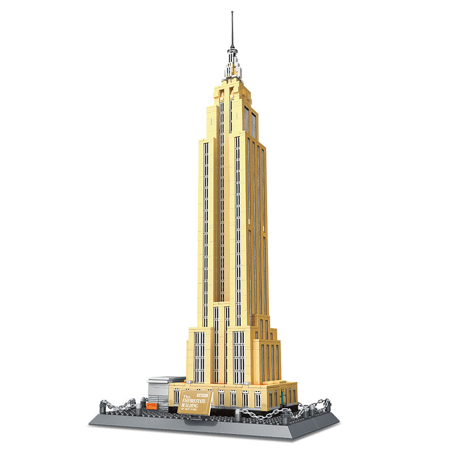 Brain Bricks Landmarks: Empire State Building - - Fat Brain Toys