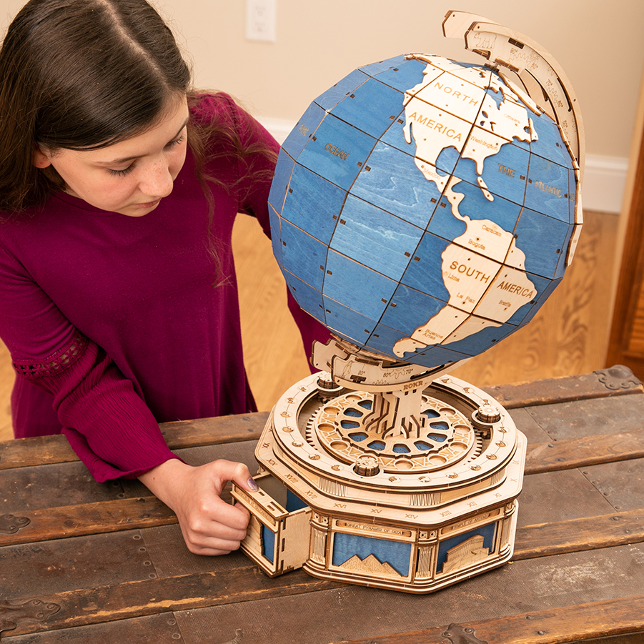 PuzzleGears: Globe - - Fat Brain Toys