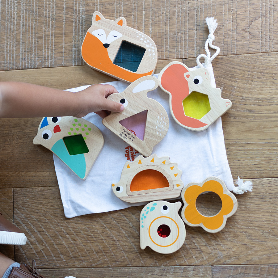 Woodland Friends Magic Blocks - - Fat Brain Toys Woodland Friends Magic Blocks - - Fat Brain Toys
