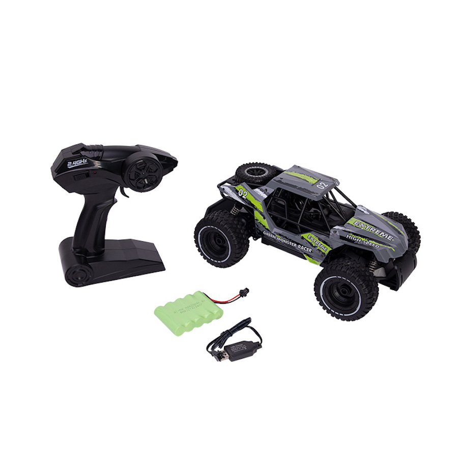 Green Monster Racer - - Fat Brain Toys