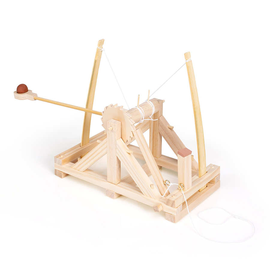 Leonardo da Vinci Catapult - - Fat Brain Toys
