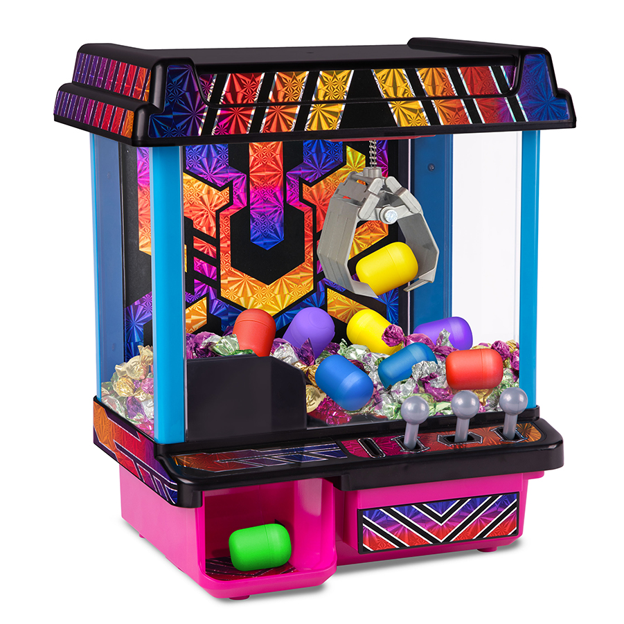 Electronic Arcade Claw Crane Game Hyper Neon - Best for Ages 6 to 12