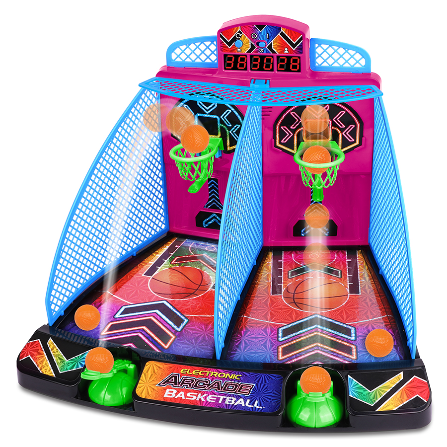 Electronic Arcade Basketball Hyper Neon - Best Games for Ages 6 to 8