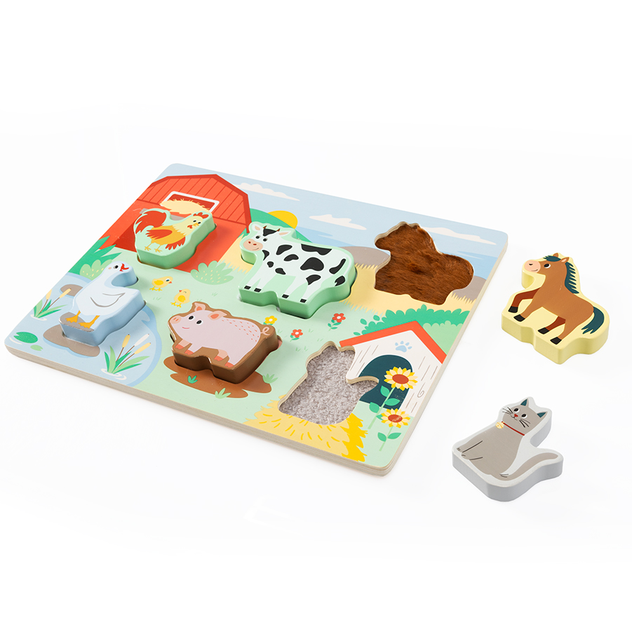 Farm Textured Puzzle - Best Baby Toys & Gifts for Babies