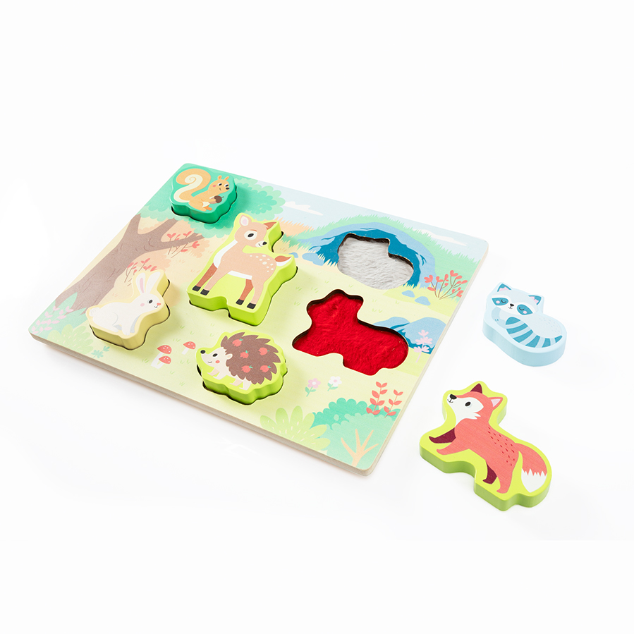 Forest Textured Puzzle - Best Baby Toys & Gifts for Ages 1 to 2