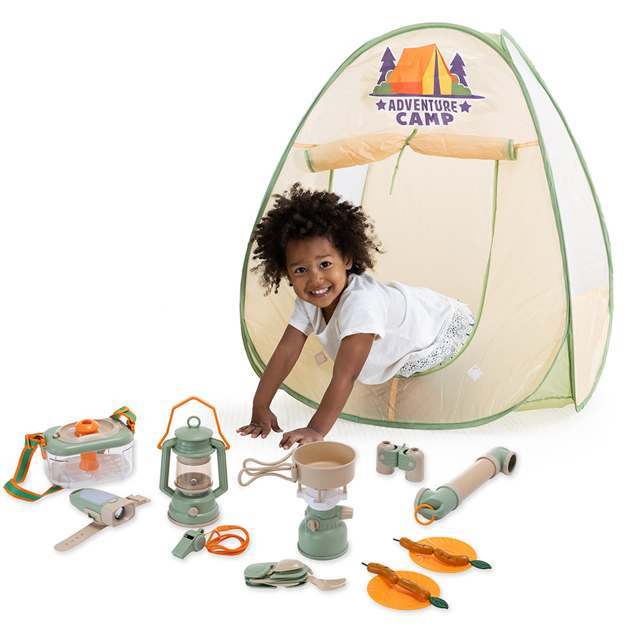 Adventure Camp 20 Piece Set - Best Outdoor Toys for Ages 3 to 7
