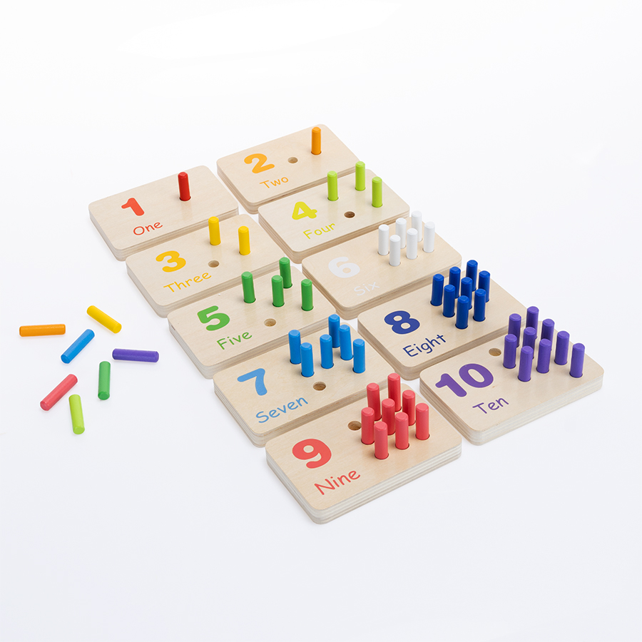 Match & Count Peg Boards - Best Early Learning Toys for Ages 3 to 5