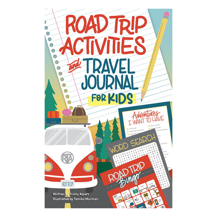 Road Trip Activities And Travel Journal For Kids - - Fat Brain Toys