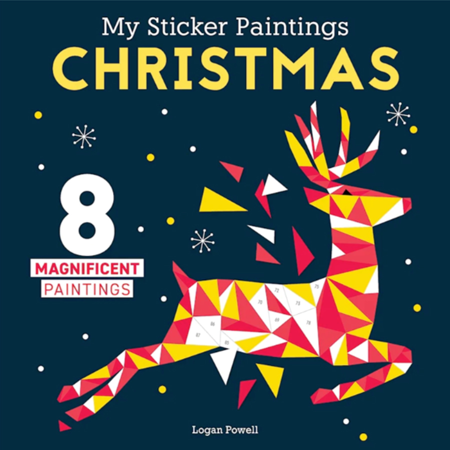 My Sticker Paintings - Christmas - Best Arts & Crafts for Ages 5 to 9