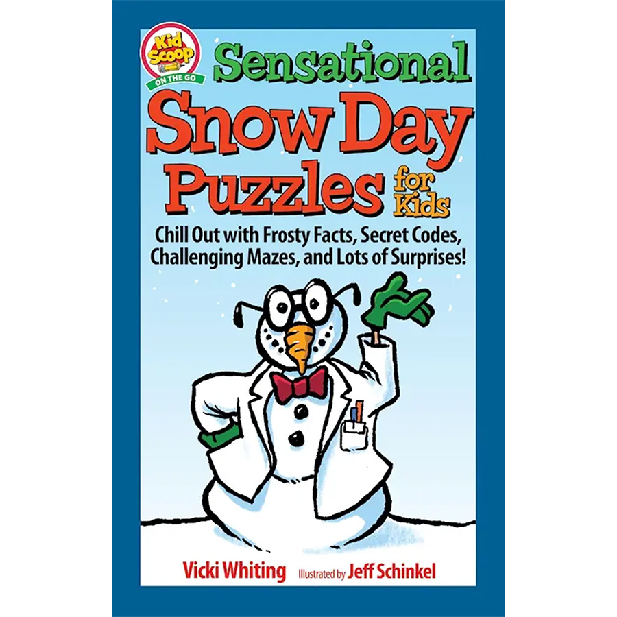 Sensational Snow Day Puzzles For Kids - Best Books for Ages 6 to 9