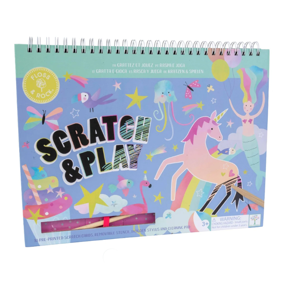 Scratch & Play - Best Arts & Crafts for Ages 3 to 6 - Fat Brain Toys