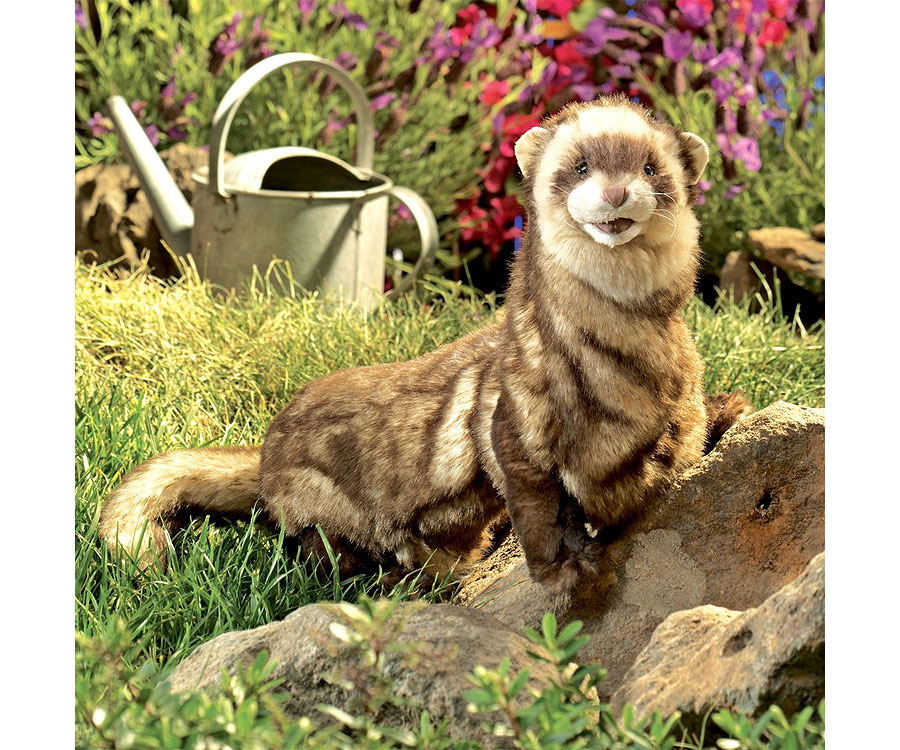 Ferret Puppet - - Fat Brain Toys