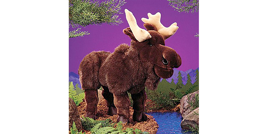 Moose Puppet - - Fat Brain Toys