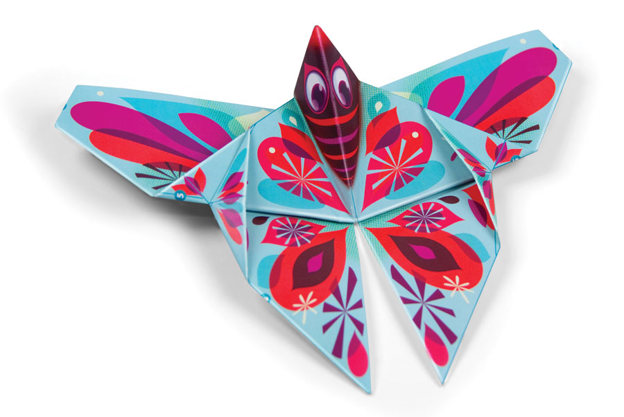 Food & Fold Origami Placemats - - Fat Brain Toys