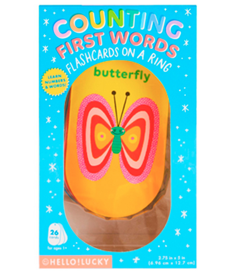 Counting First Words Flash Cards - Baby Gear - Fat Brain Baby