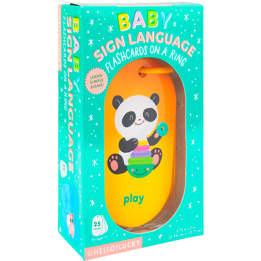 Baby's First Words Sign Language Flash Cards - - Fat Brain Toys