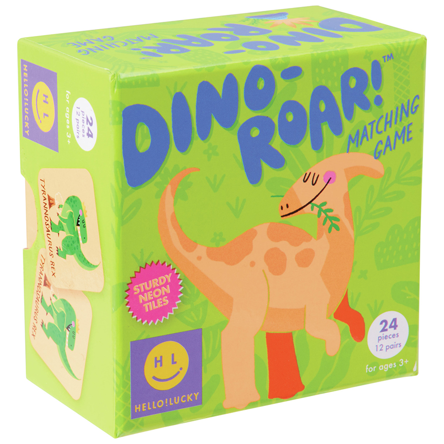 Dino-Roar Matching Game - Best Games for Babies - Fat Brain Toys