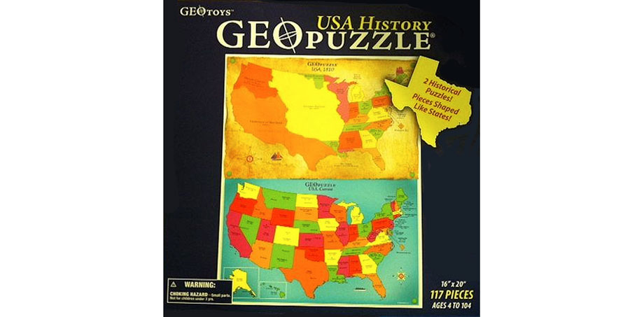 USA History Puzzle - - Fat Brain Toys