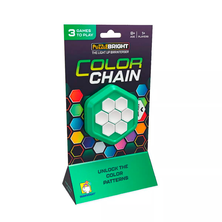PuzzleBright Mini Color Chain - - Fat Brain Toys
