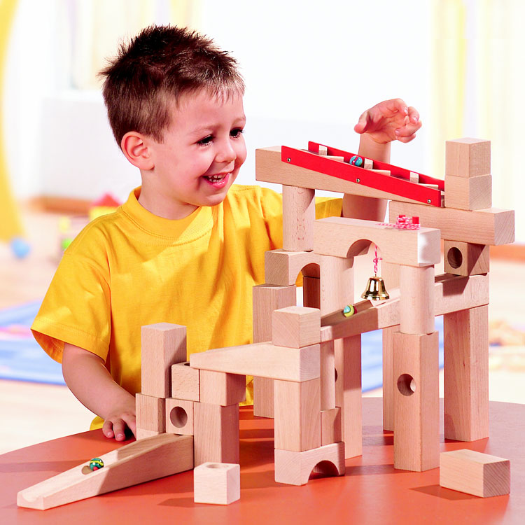 Ball Track Construction Set - - Fat Brain Toys