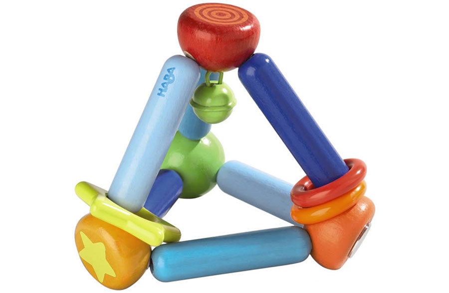 Zi-Za-Zip Clutching Toy - - Fat Brain Toys
