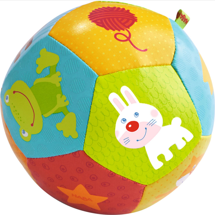 Animal Friends Baby Ball - Best Active Play for Ages 1 to 3