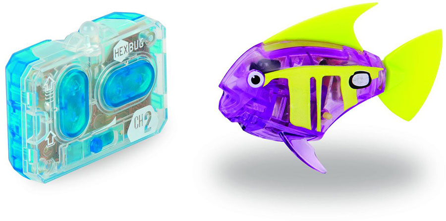 Hexbug Aquabot 3.0 - Remote Control Angelfish - - Fat Brain Toys