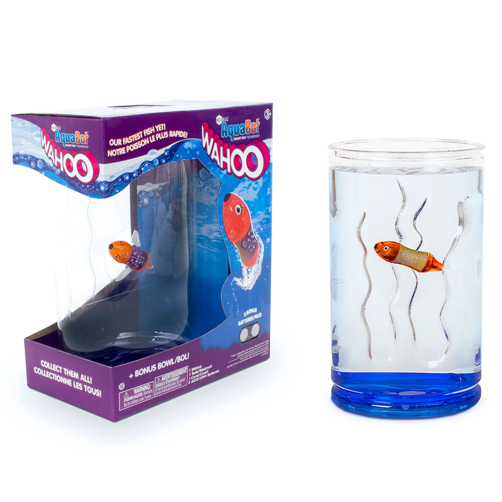 Aquabot Wahoo with Bowl - - Fat Brain Toys