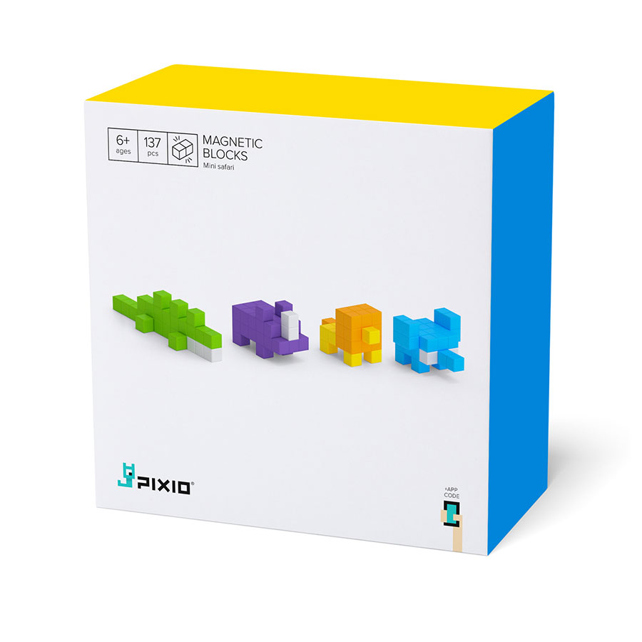 PIXIO Story Series - Mini Safari Animals - - Fat Brain Toys