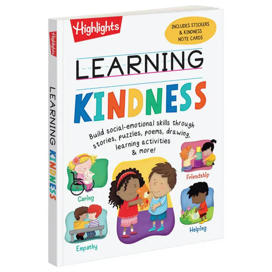 Highlights Learning Kindness Activities Book - - Fat Brain Toys