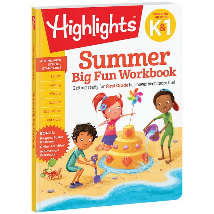 Highlights Summer Big Fun Workbook - Bridging Grades K & 1