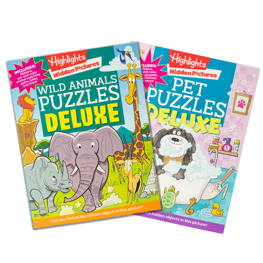 Highlights Hidden Pictures Deluxe Pack of 2 - - Fat Brain Toys
